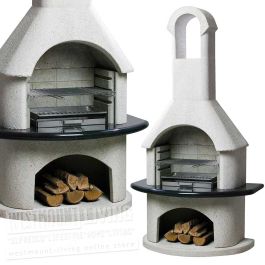 Large Stone Masonry Barbecue Ambiente