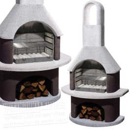 Large Buschbeck Milano Stone Masonry Barbecue