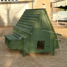 20 Birds Large Chicken Coop Unpainted